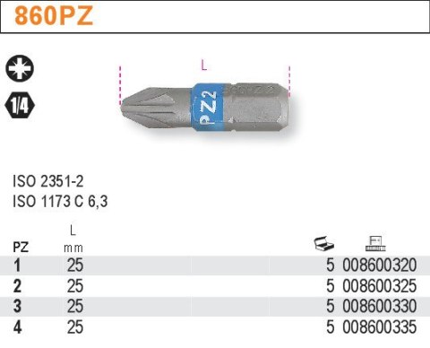 KOŃCÓWKA WKRĘT.KRZYŻOWA Z KOL.OZN.PZ2 - sklep narzedziowy24.eu